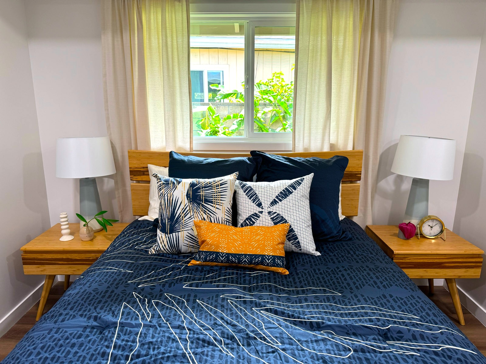 Azara Caramelized Queen Bed | INspiration Interiors