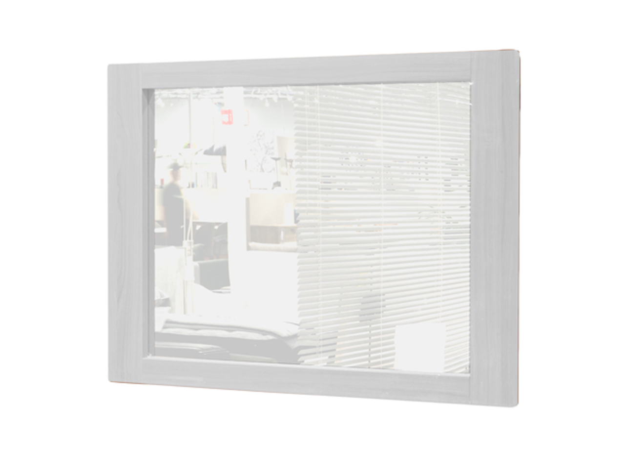 Emile White Mirror | INspiration Interiors