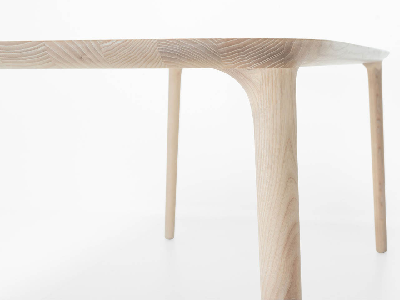 Elle Dining Table In Ash (71 In) | INspiration Interiors