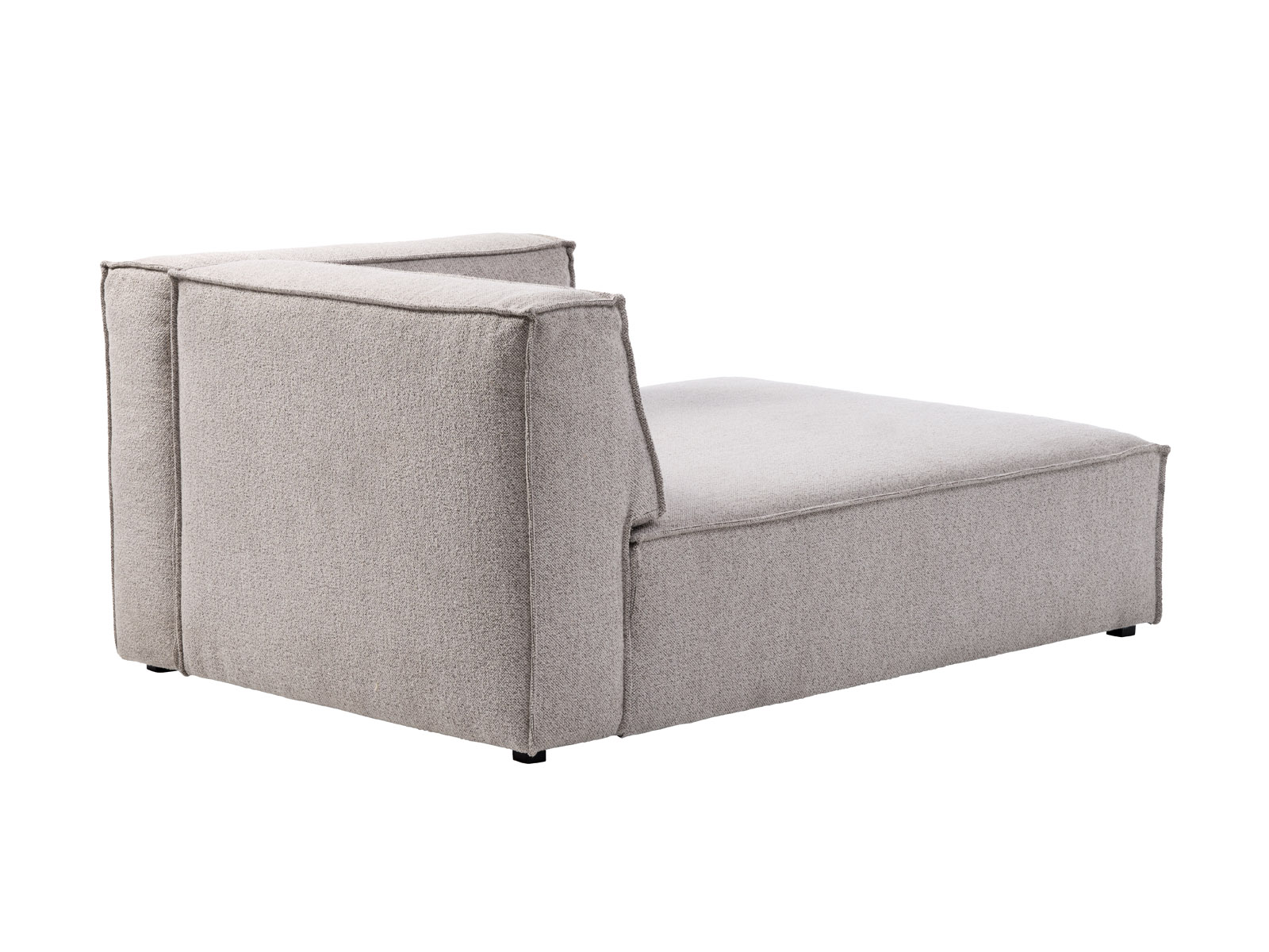 Beacon Chaise Right In Taupe | INspiration Interiors