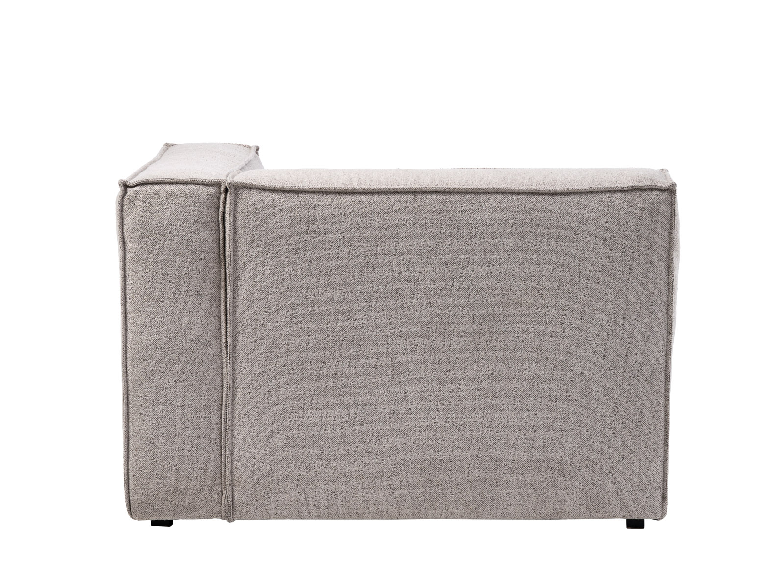 Beacon Chaise Right In Taupe | INspiration Interiors