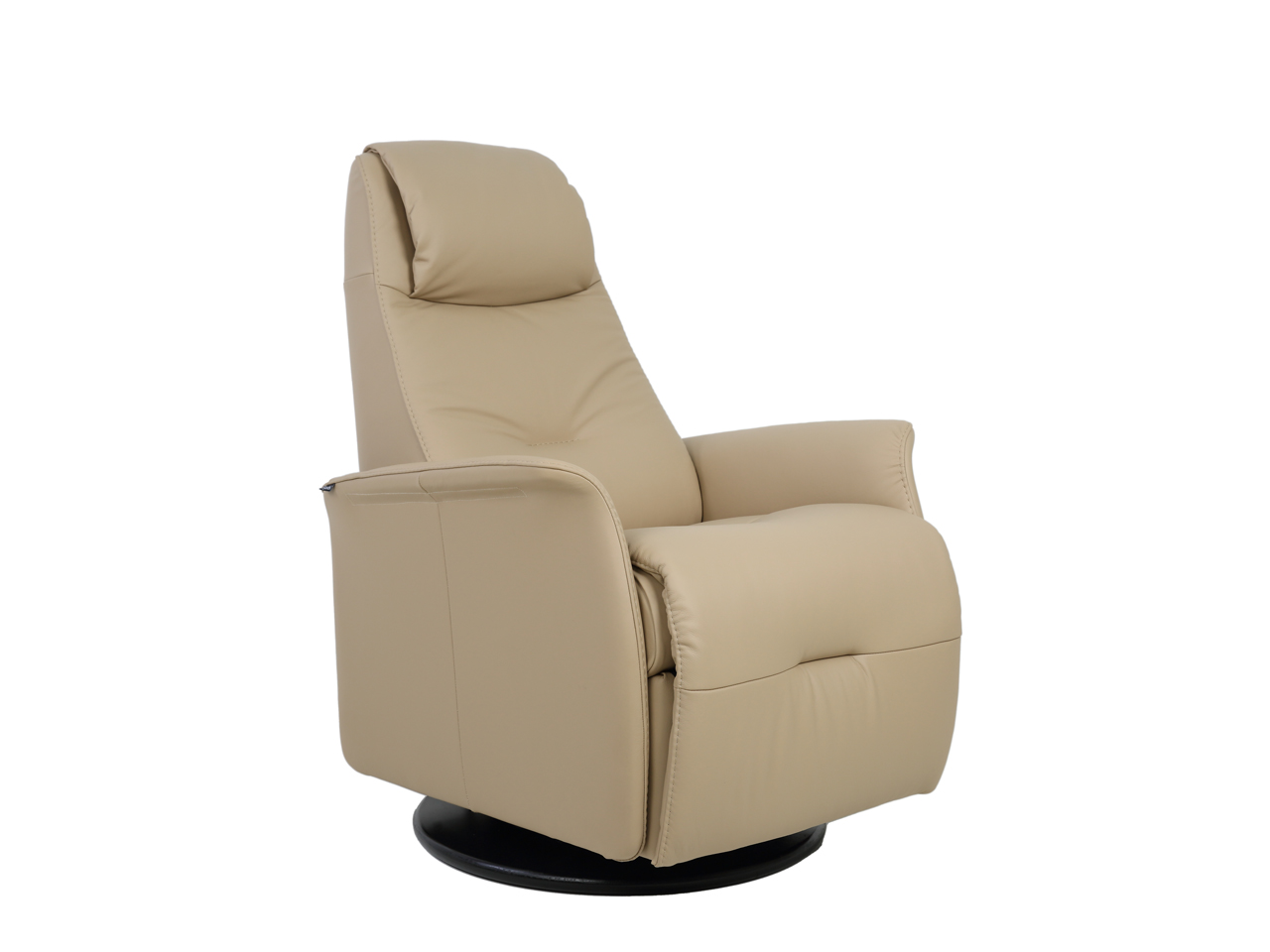 Rome Swivel Electric Motion Chair In Dark Grey | INspiration Interiors