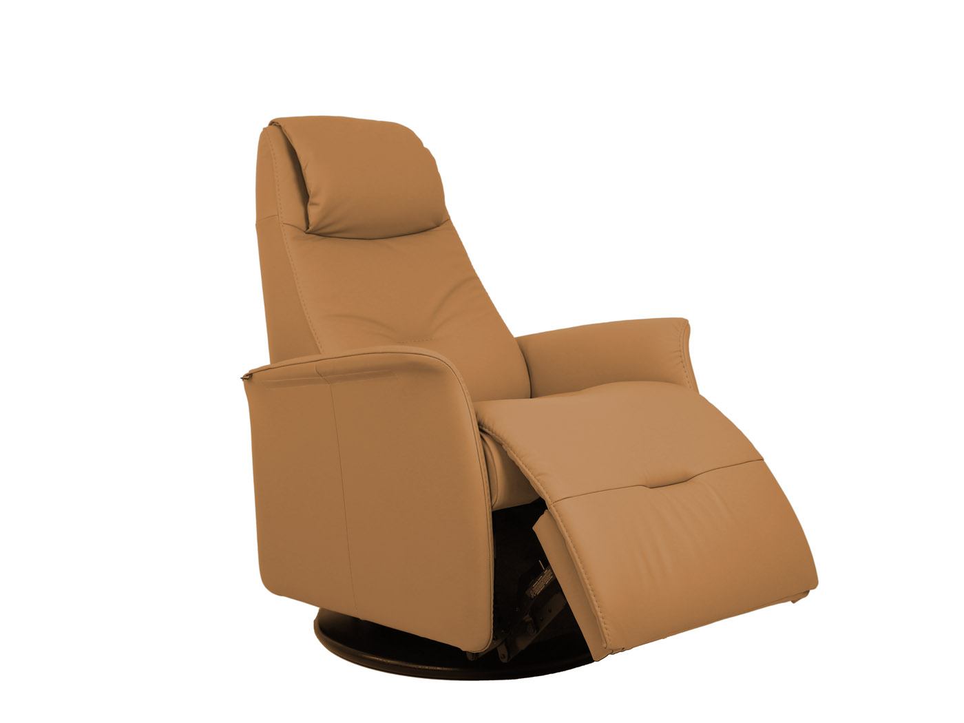 Tampa Swivel Electric Motion Chair In Cigar | INspiration Interiors