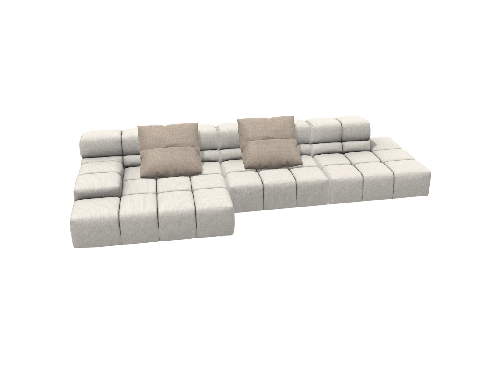 Tufty-Time Left Facing Sectional | INspiration Interiors