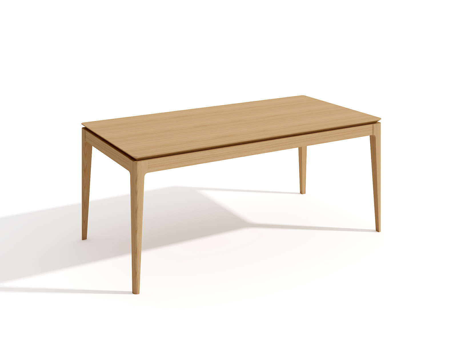 James Dining Table In White Oak | INspiration Interiors