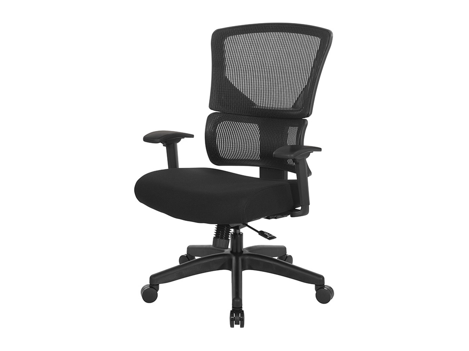 Vertical Matrix Back Managers Chair In Black | INspiration Interiors